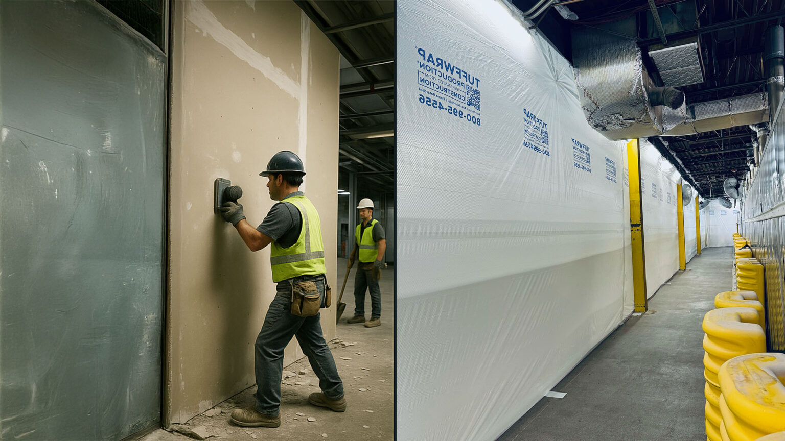 TuffWrap® | Temporary Dust, Debris & Weather Containment